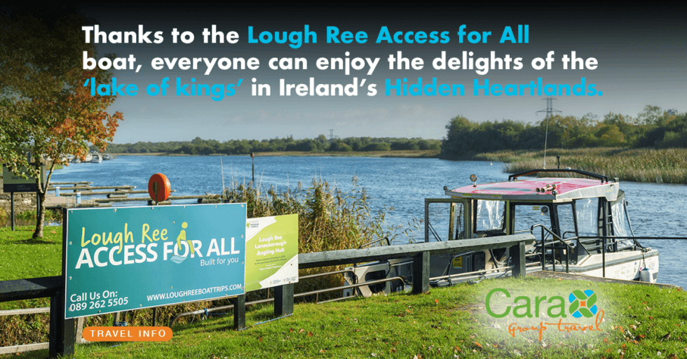 Thanks to the Lough Ree Access for All boat, everyone can enjoy the ...